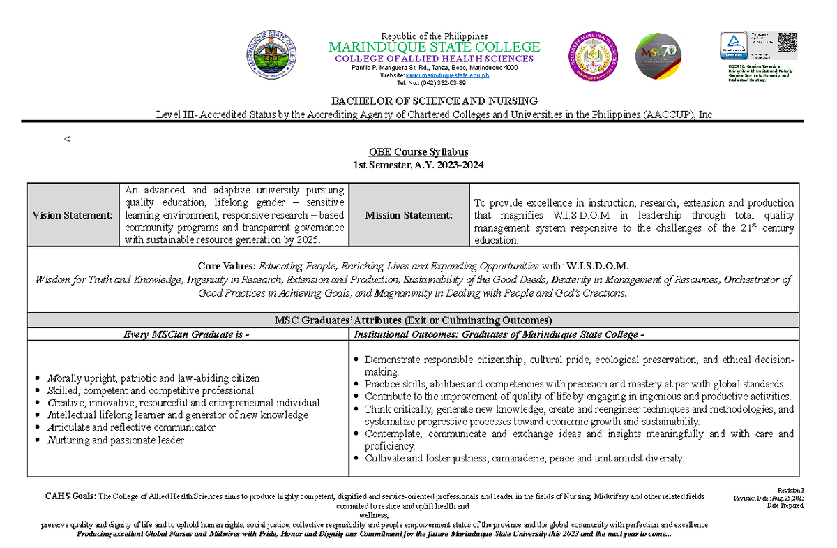 Bsentrep-1 - The file is course syllabus for the subject Life,Work and ...