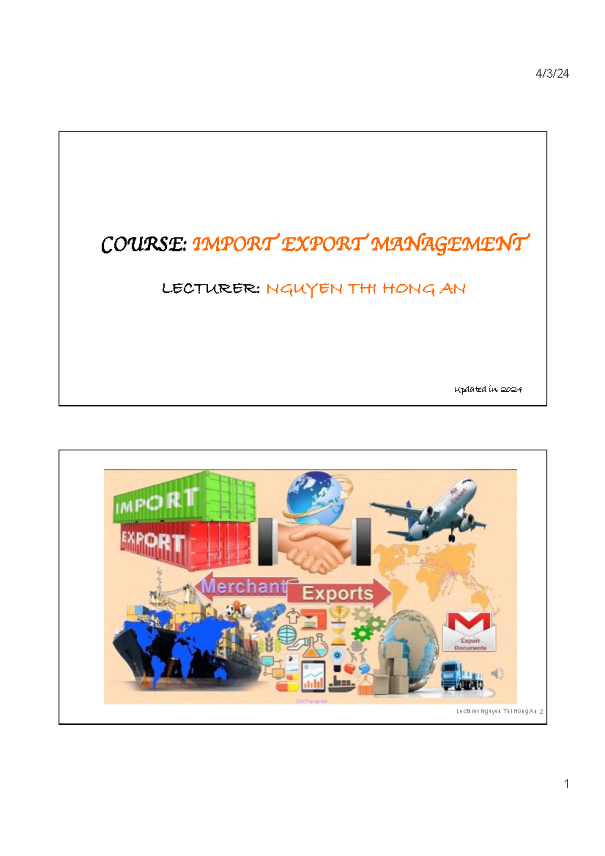 Sent Lecture 9 & 10 Chapter 5 Contracts for the international sale of ...