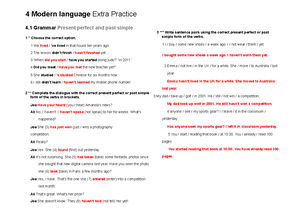 4.2 Grammar Practice - dossier inglés - 4 Modern language Extra ...
