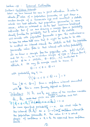 HSO201A-t-distribution - Sustainable Environment - Studocu