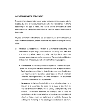Modes of operation in solid waste collection - Stationary container ...