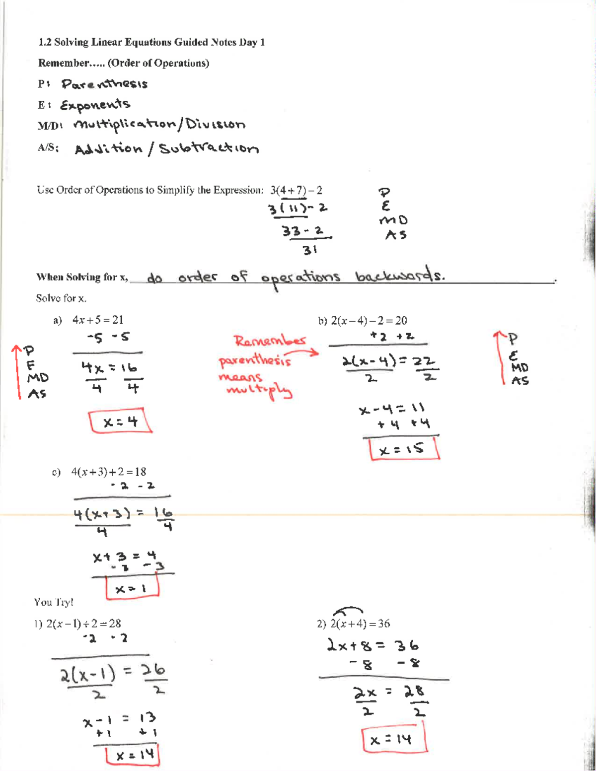 1.2 Guided Notes Key - Studocu
