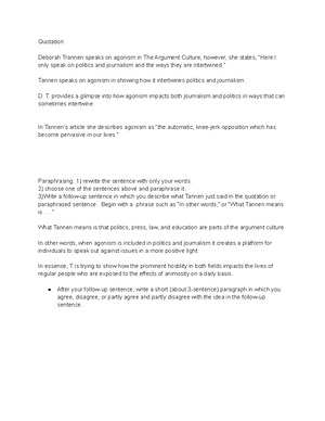 Expository Writing 120 - Gerald Graff Hidden Intellectualism Summary ...