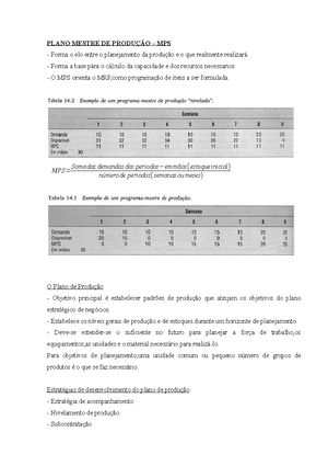 Administração da Produção Nigel Slack ( Resumo) - da Nigel Slack Stuart ...