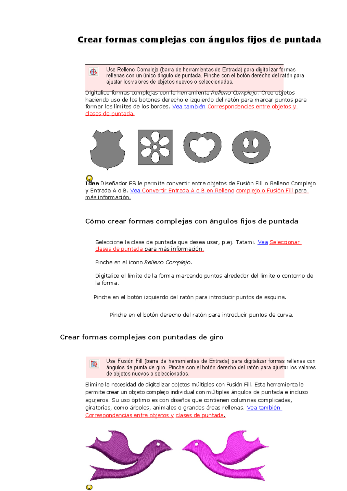 Crear Formas Complejas COM Ángulos Fijos DE Puntadas 12-04-2021 Tarde ...