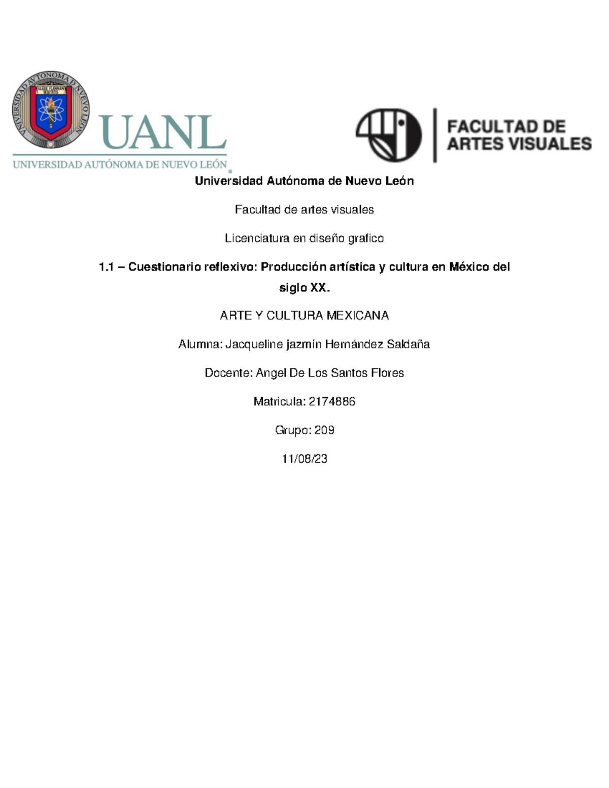 AYCM ACT1 - Aycm act 1 - Universidad Autónoma de Nuevo León Facultad de ...