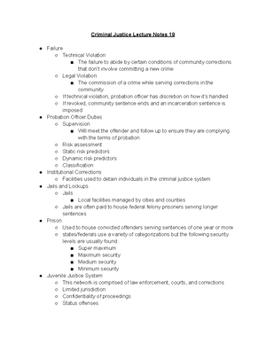 CJ Vocab Ch 5 - kelly roth - Introduction to Criminal Justice 101 ...