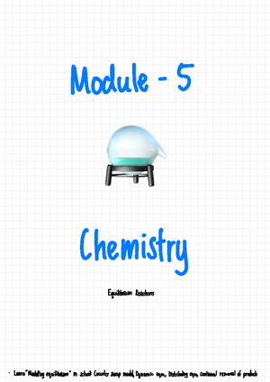 Chemistry Mod 5 practice HSC - Class of 2024 Year 12 Topic Test Total ...