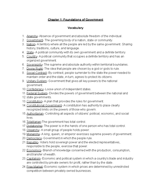 Chapter 5 The Structure of Congress - NOTES Chapter 5: The Structure of ...