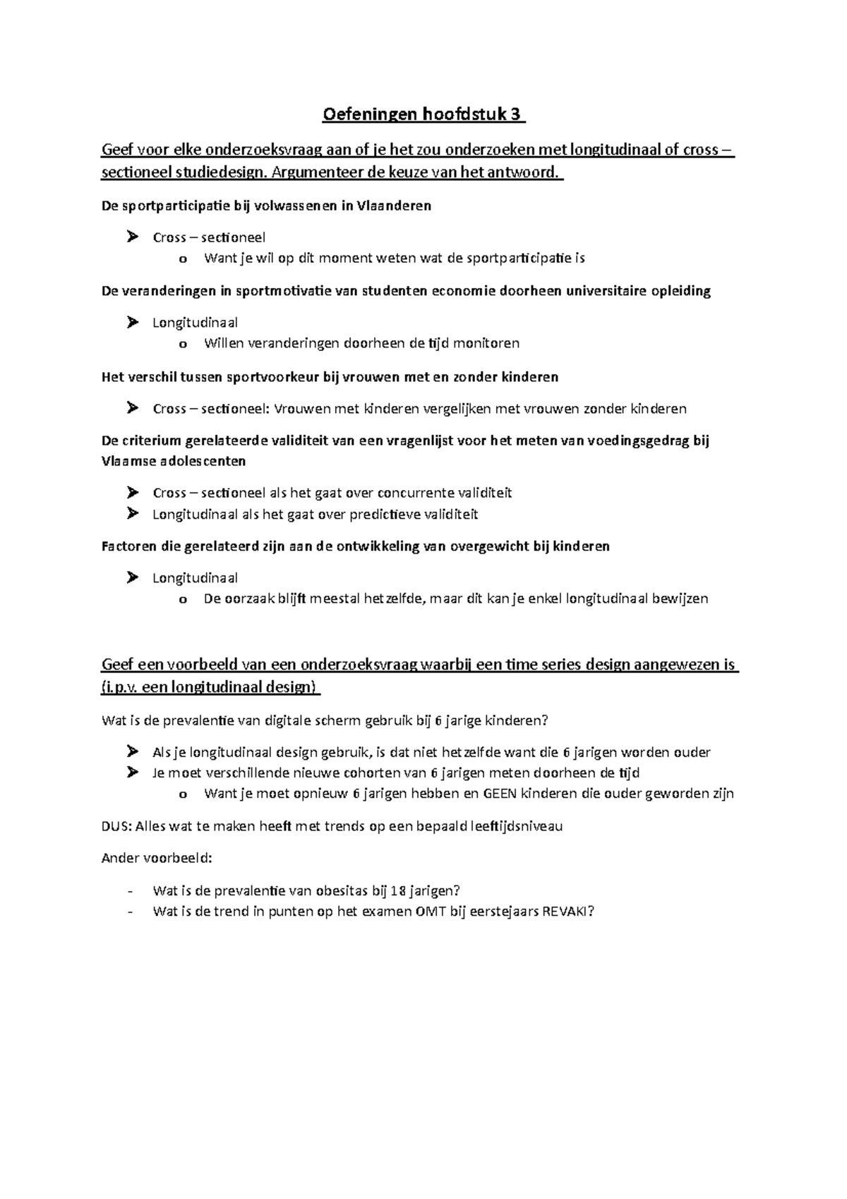 Oefeningen-hoofdstuk-3 - Oefeningen hoofdstuk 3 Geef voor elke ...