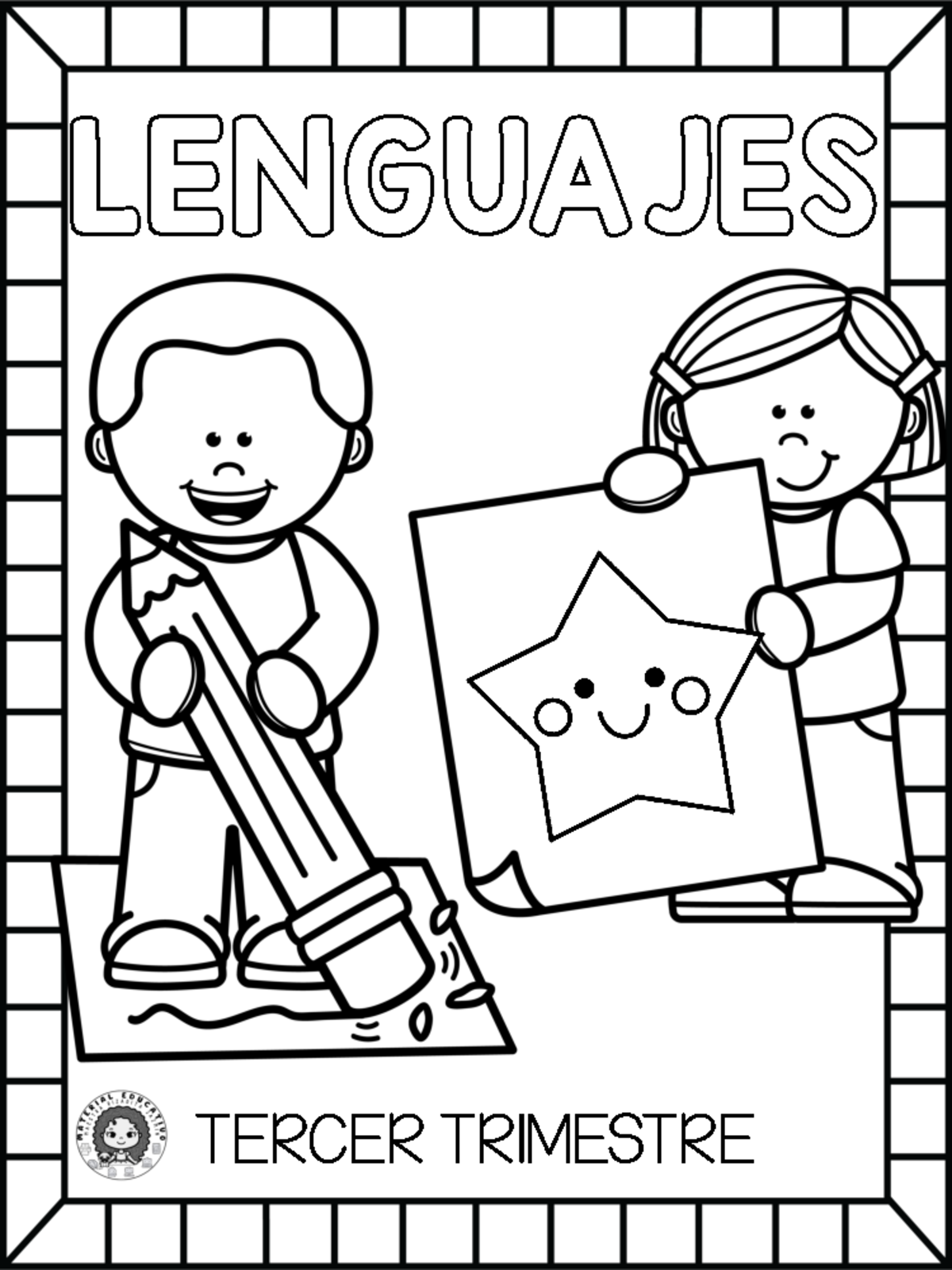 155. Portadas Tercer Trimestre - Composición Escrita - LENGUAJES ...