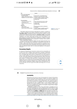 Ais Module 2 Part 9 Accounting Information System Studocu