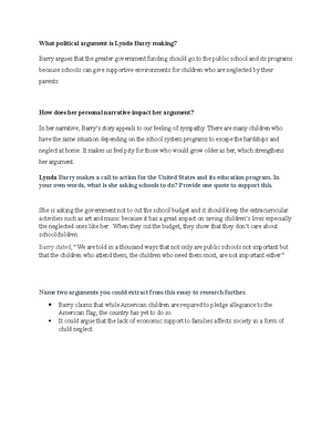 Revision Memo #3 - w131 assignment - Revision Memo W131 Academic ...