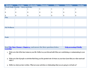 Whitehead,Andrea Week 2 Quest - Monday Tuesday Wednesday Thursday ...