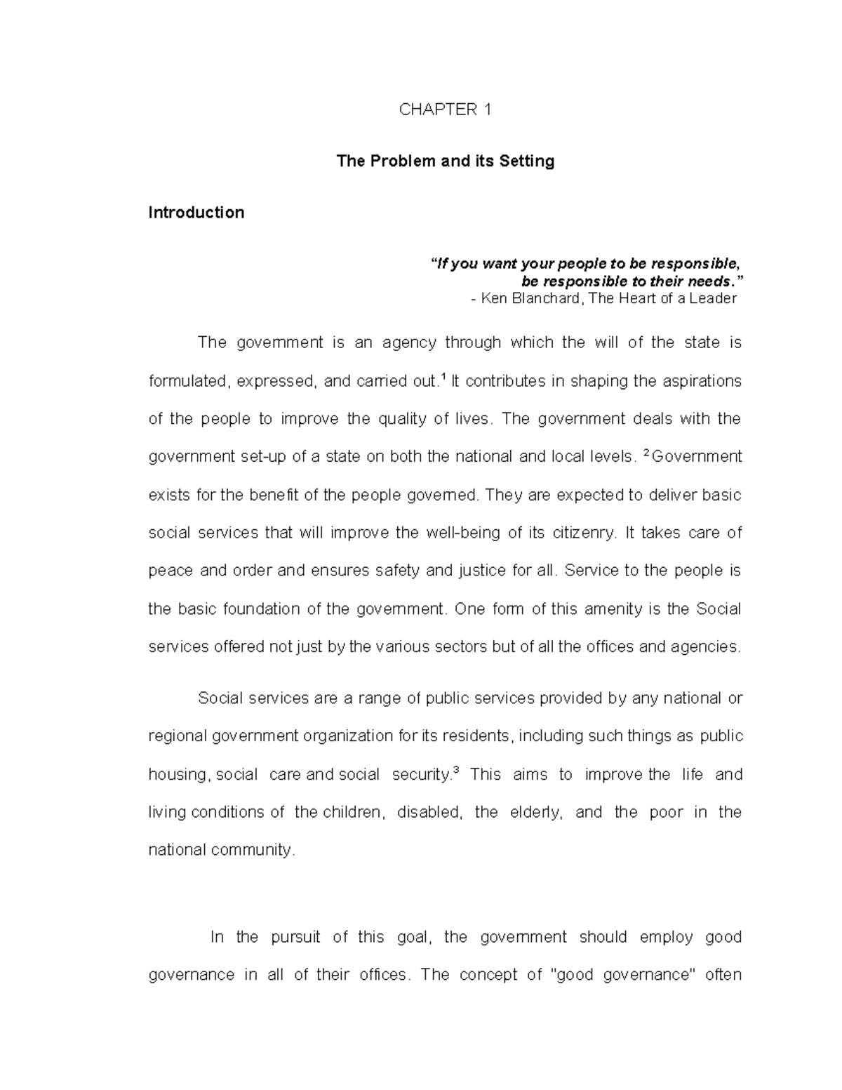 495786189 ARTA Research Thesis Chapter 1 - CHAPTER 1 The Problem and ...