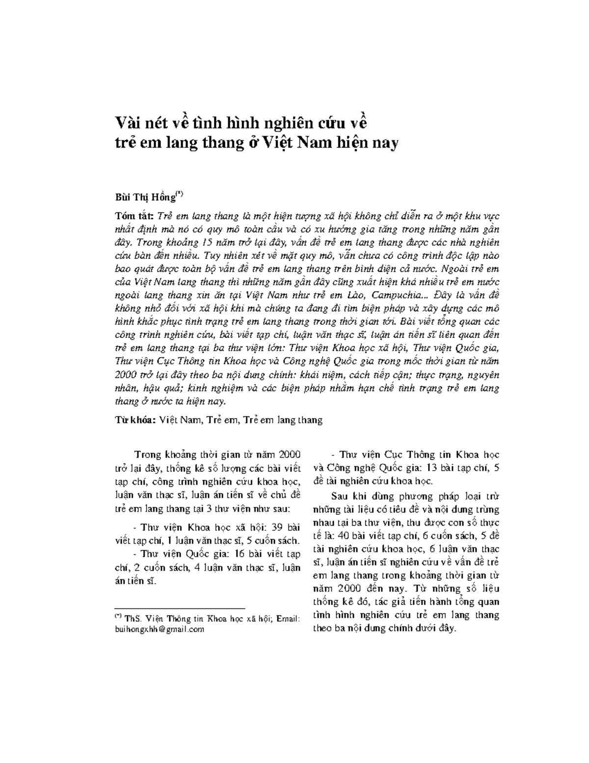 Xã hội học về trẻ em - sdfsf - GT học phần Triết học MLN (K) Tr đầu ...