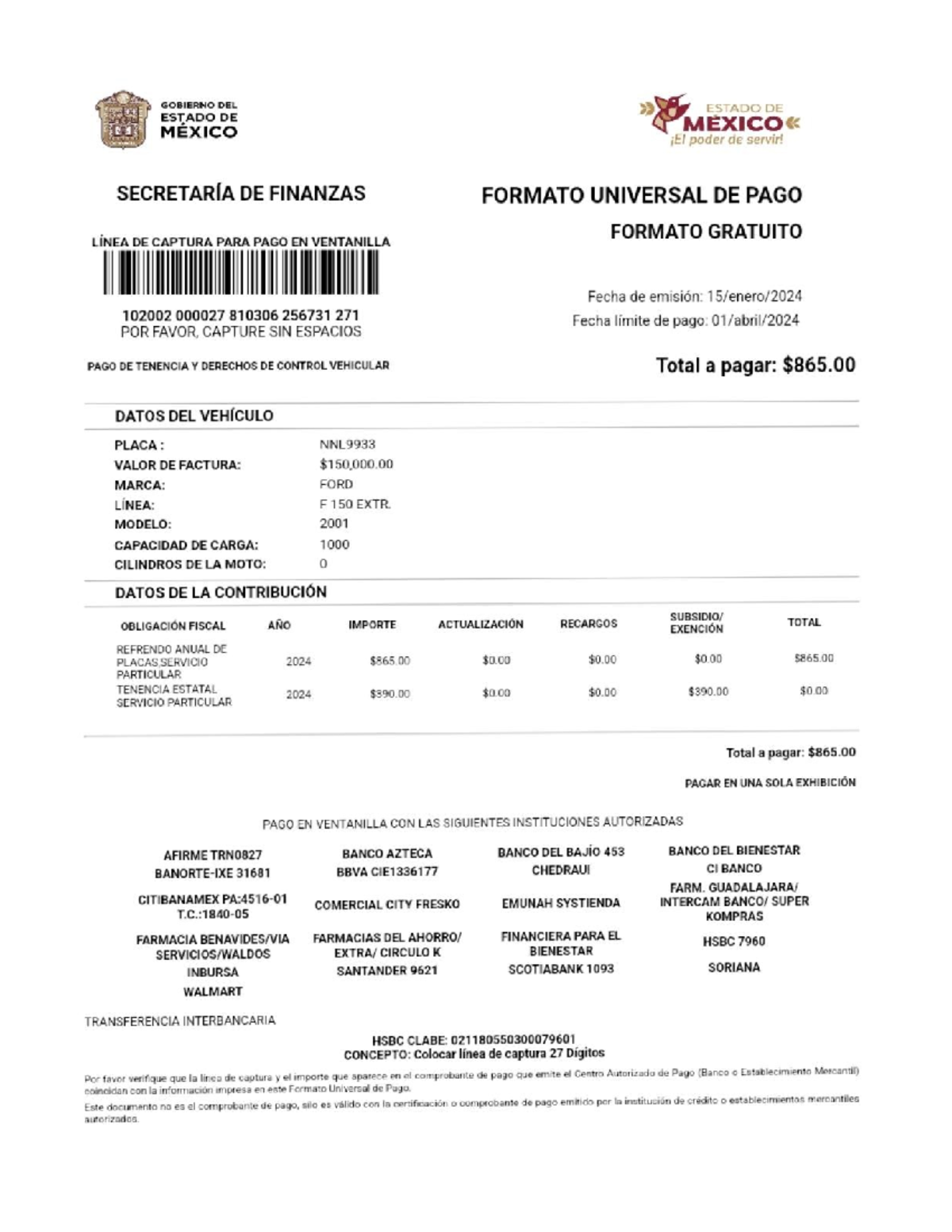 Documento - ADICIONAL - GOBIERNO DEL ESTADO DE ESTADO DE MÉXICO MEXICO poder de servir ...