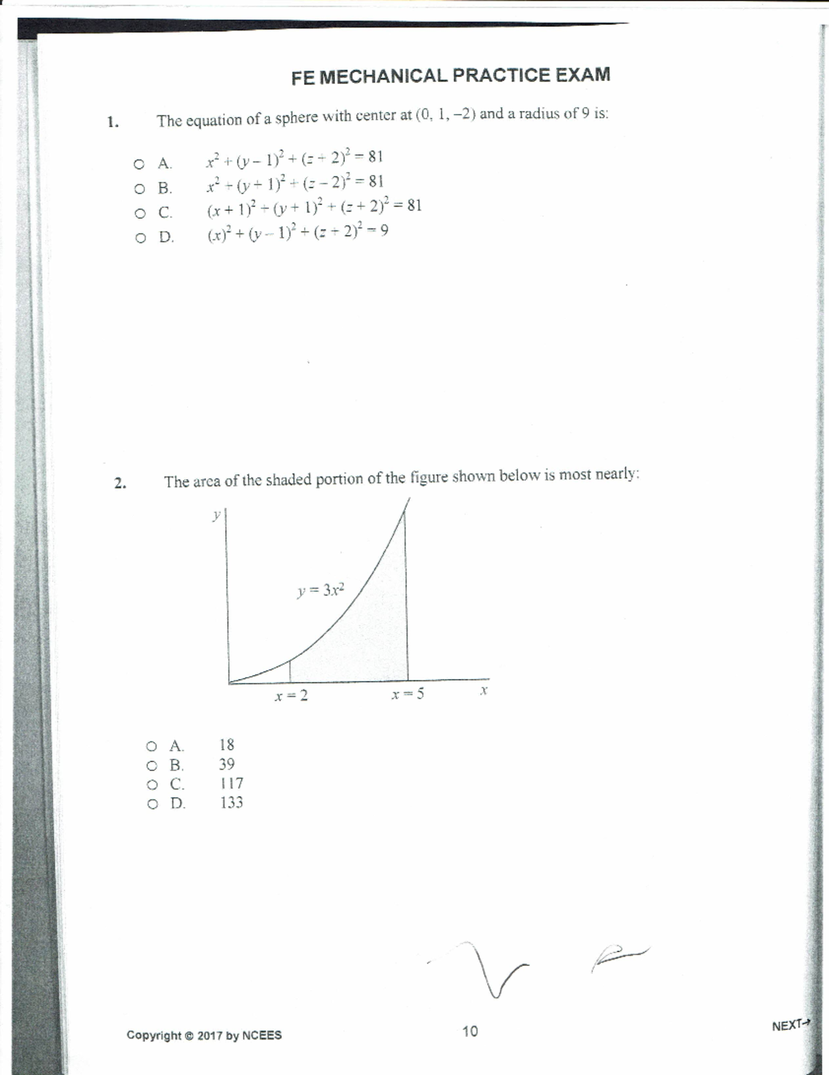 FE EXAM Questions - ENGR 23000 - Studocu