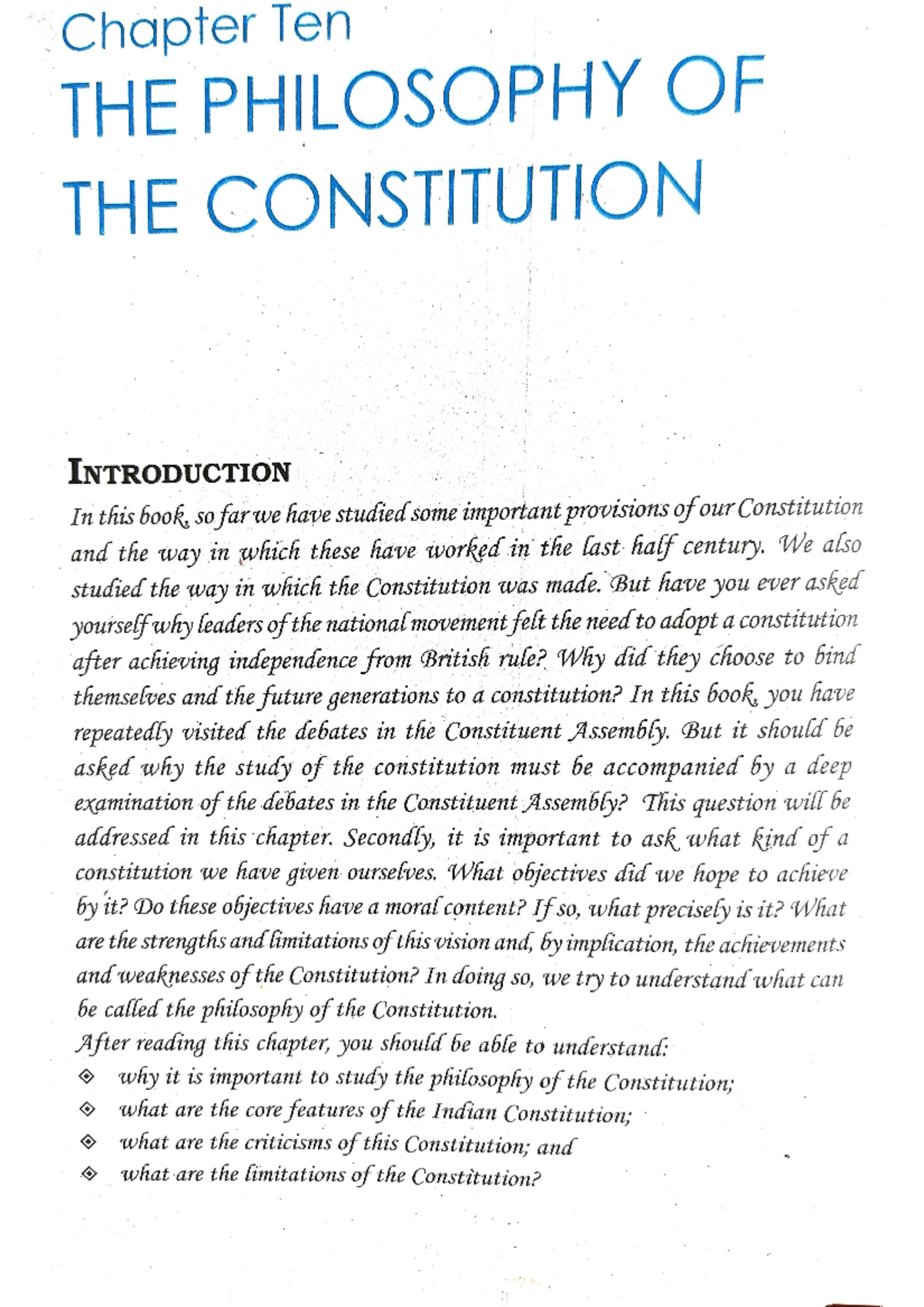 THE Philosophy OF THE Constitution (chapter 10) - Commerce - Studocu