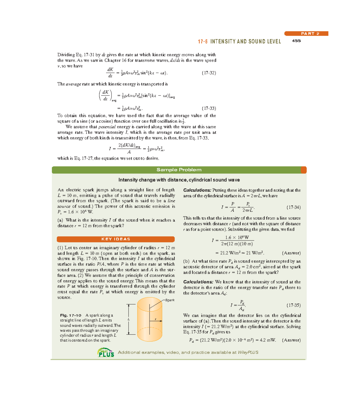 Okehalliday-resnick-walker - fundamentals of physics - 9th edition-49 - 17-6 I NTE N S IT Y AN D ...