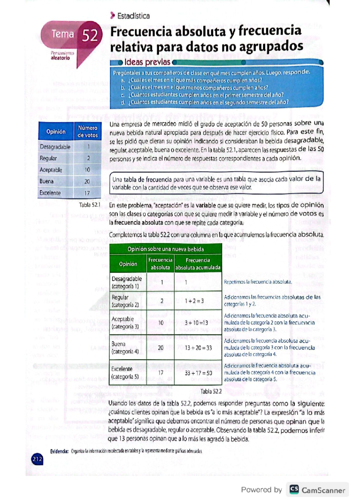 Est- Frecuencia Absoluta y Relativa - introduccion a la matematicas ...