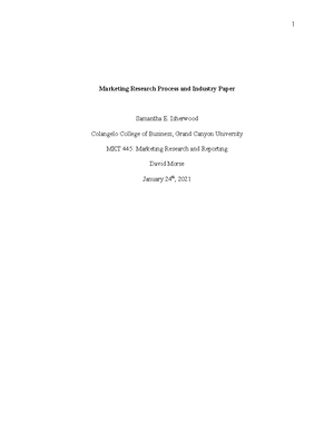 Hydro Flask SWOT analysis - Weronika Zaba MKT- Professor Chuck Jarrell ...