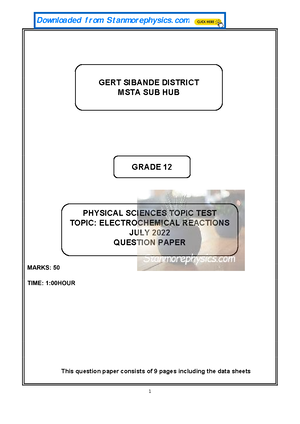 2024 Last Push - Practice material - HP Inc. Physical Sciences LAST ...