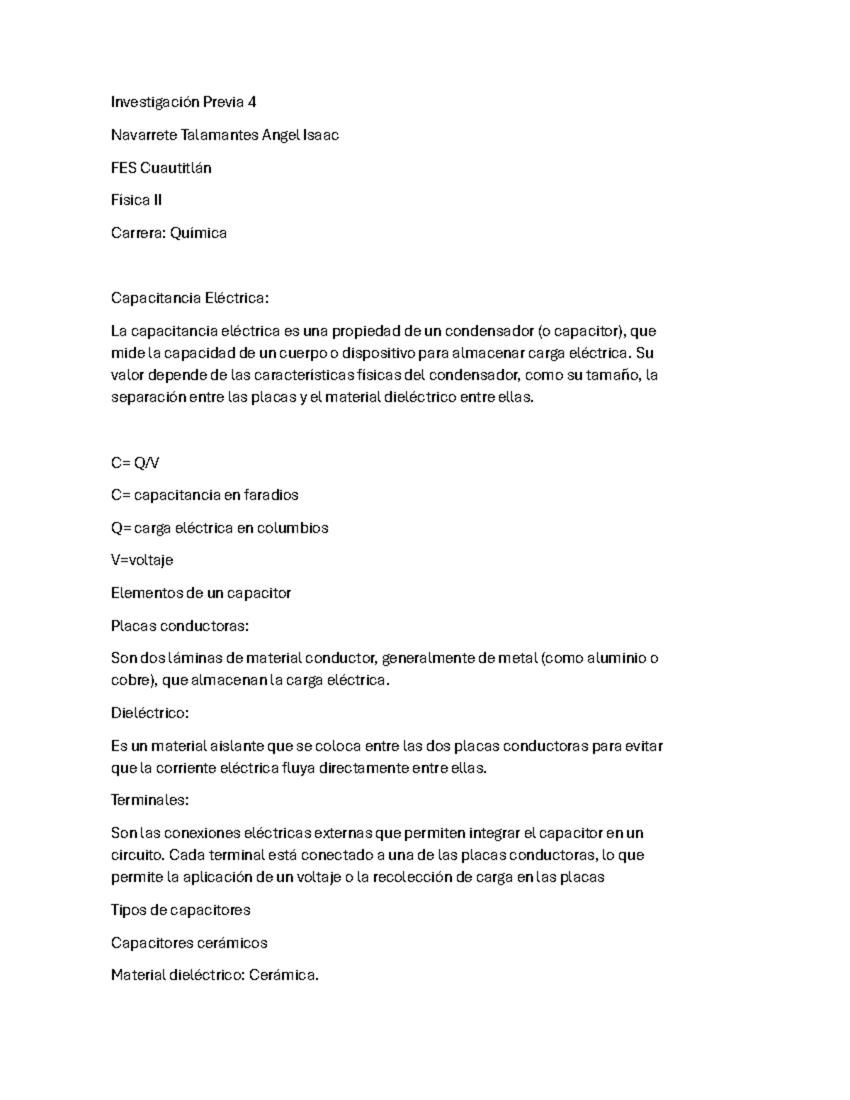 Investigación previa 4 - Investigación Previa 4 Navarrete Talamantes ...