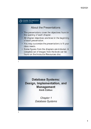 Chap 2-data model - Database Systems, 9th Edition 1 Database Systems: Design, Implementation ...