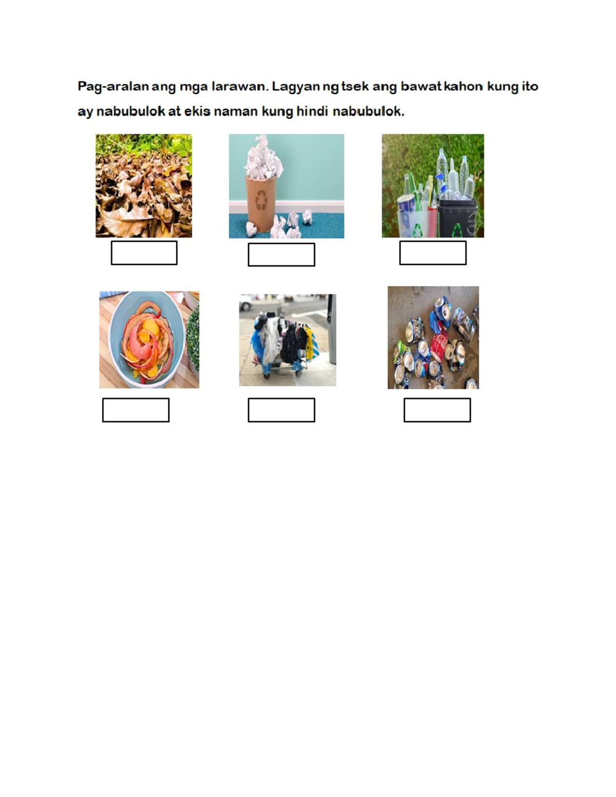 Activity sheet for 3Rs - Bachelor of Elementary Education - ang mga ...