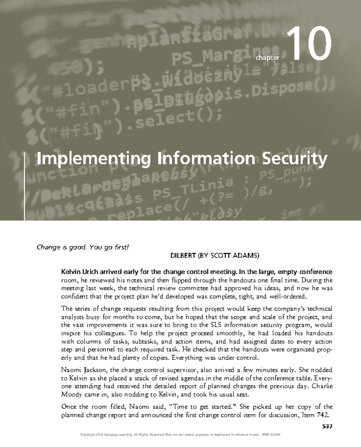 Principles Of ISe 10 - File sach ATTTKT chuong 10 - chapter 10 Implementing Information Security ...