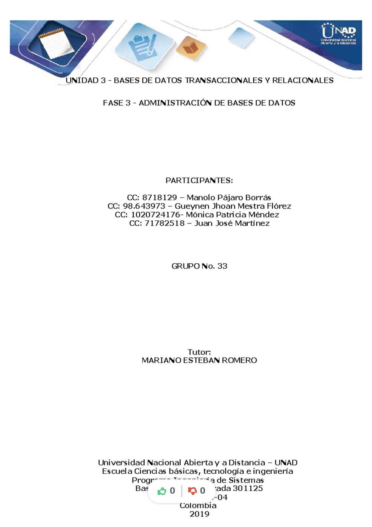 Grupo-33-fase-3-administracion-de-bases-de-datos-ver-7a compress - UNIDAD 3 - BASES DE DATOS ...