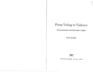 Notes - Jan 9, 2023 What is comparative politics? One of four/five ...