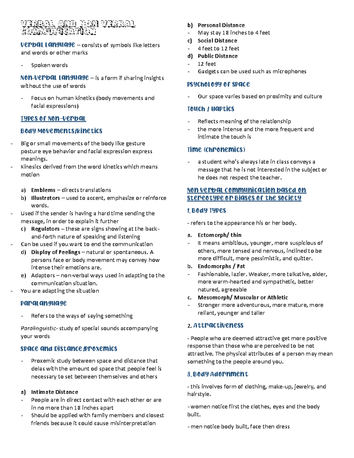 PURC Lecture Week 3 - 4 - Verbal Language consists of symbols like ...
