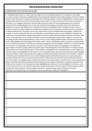 AQA A2 Biology 20 sample Synoptic Essays - AQA A2 Biology: Writing the ...