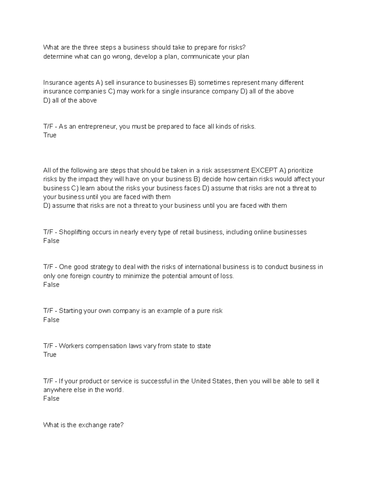 Chapter 12 Entrepreneurship - What are the three steps a business ...