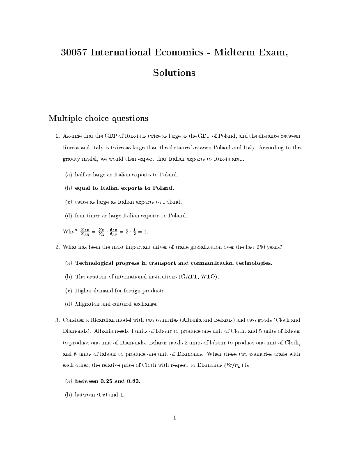 Midterm Exam 2021 solutions - ♥t r♥ t ♦♥ ♦♥♦♠ s t r♠ ① ♠ ♦ t ♦♥s t ♣ ...