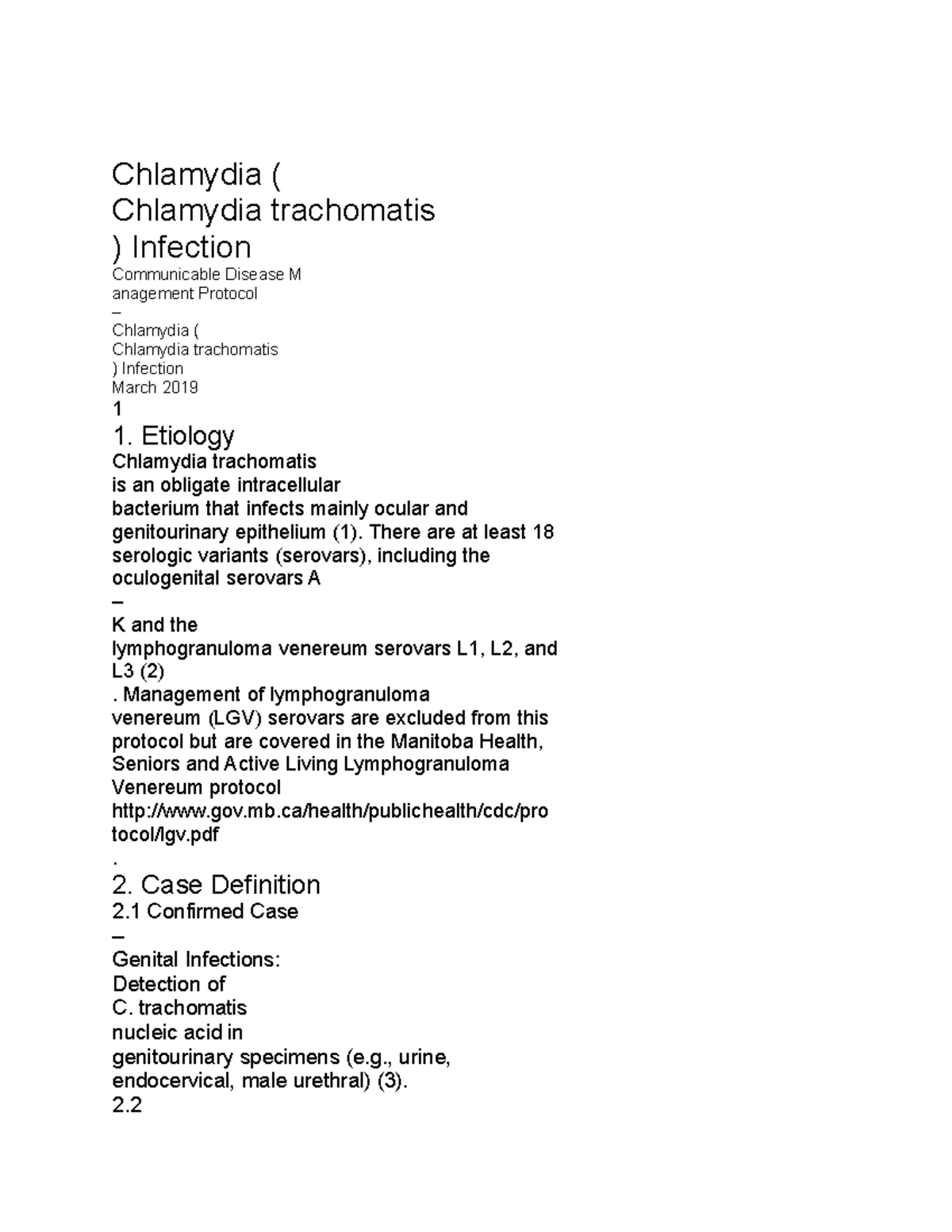 Chlamydia - more about plants - Chlamydia ( Chlamydia trachomatis ...