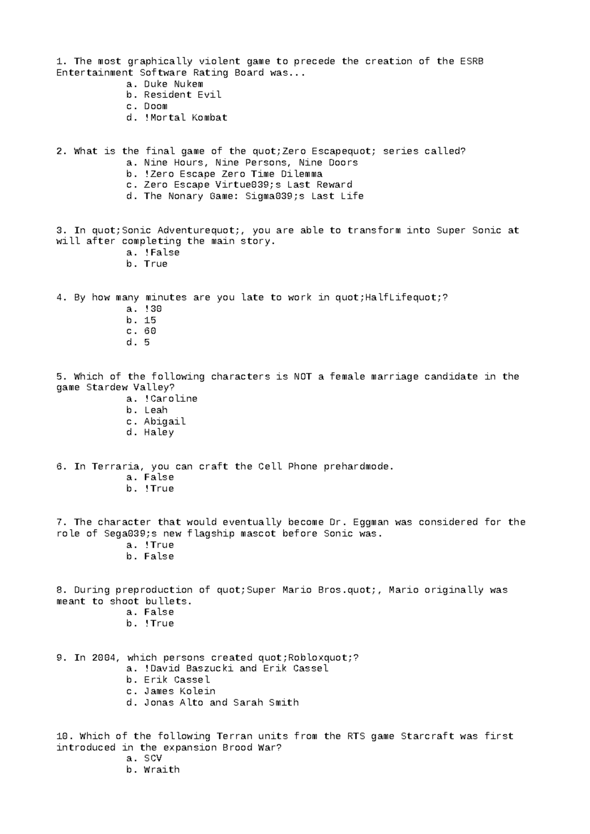 CSC143 Monograph Fall 2022 4 - The most graphically violent game to ...
