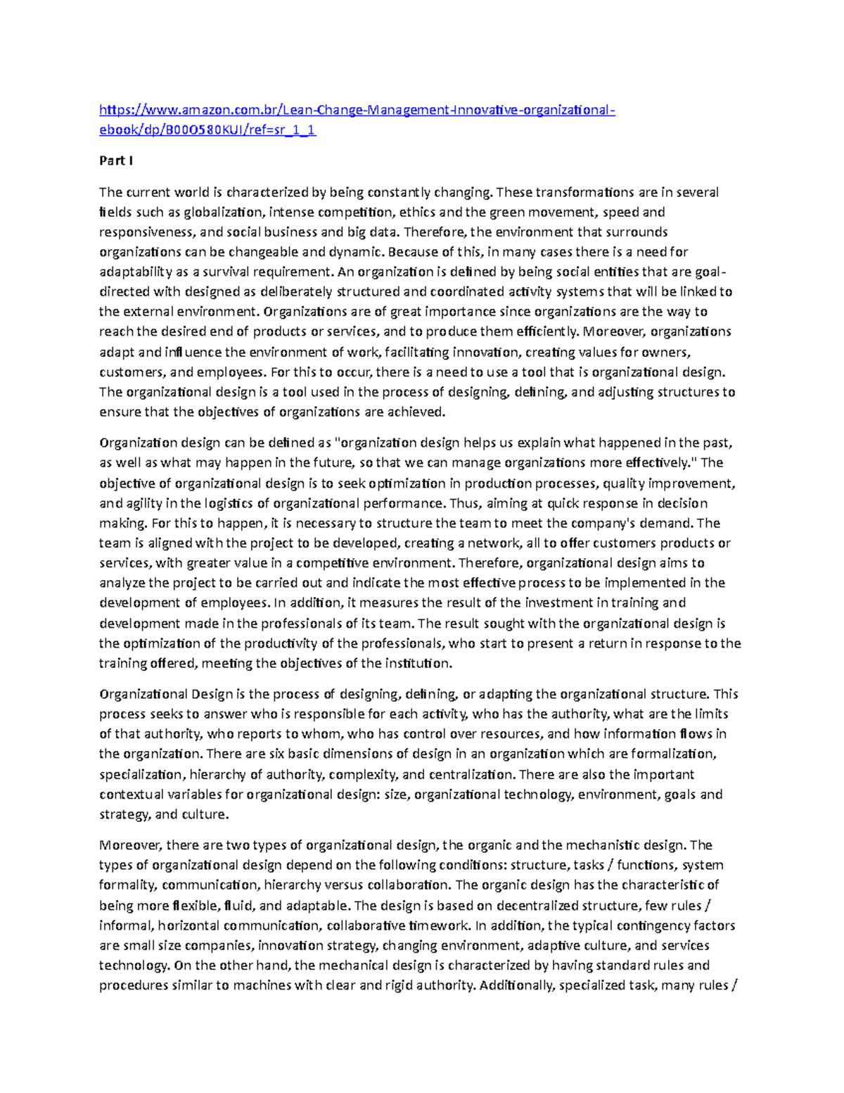 WEEK 001 lecture notes - amazon.com/Lean-Change-Management-Innovative ...