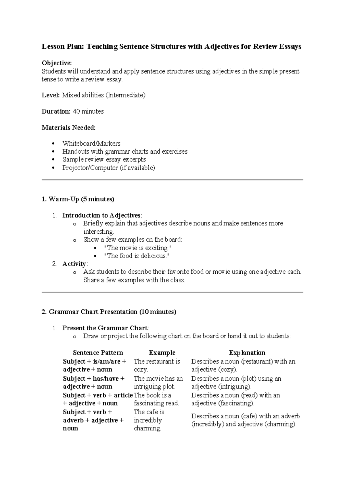 Lesson Plan Ppkbis W2 - just random material - Lesson Plan: Teaching ...