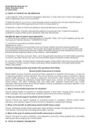 1 POV Analysis - #1 POV ANALYSIS ( based on the guide questions given during the discussion ...