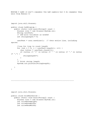 [Solved] Given two input integers for an arrowhead and arrow body print a - Foundation in ...