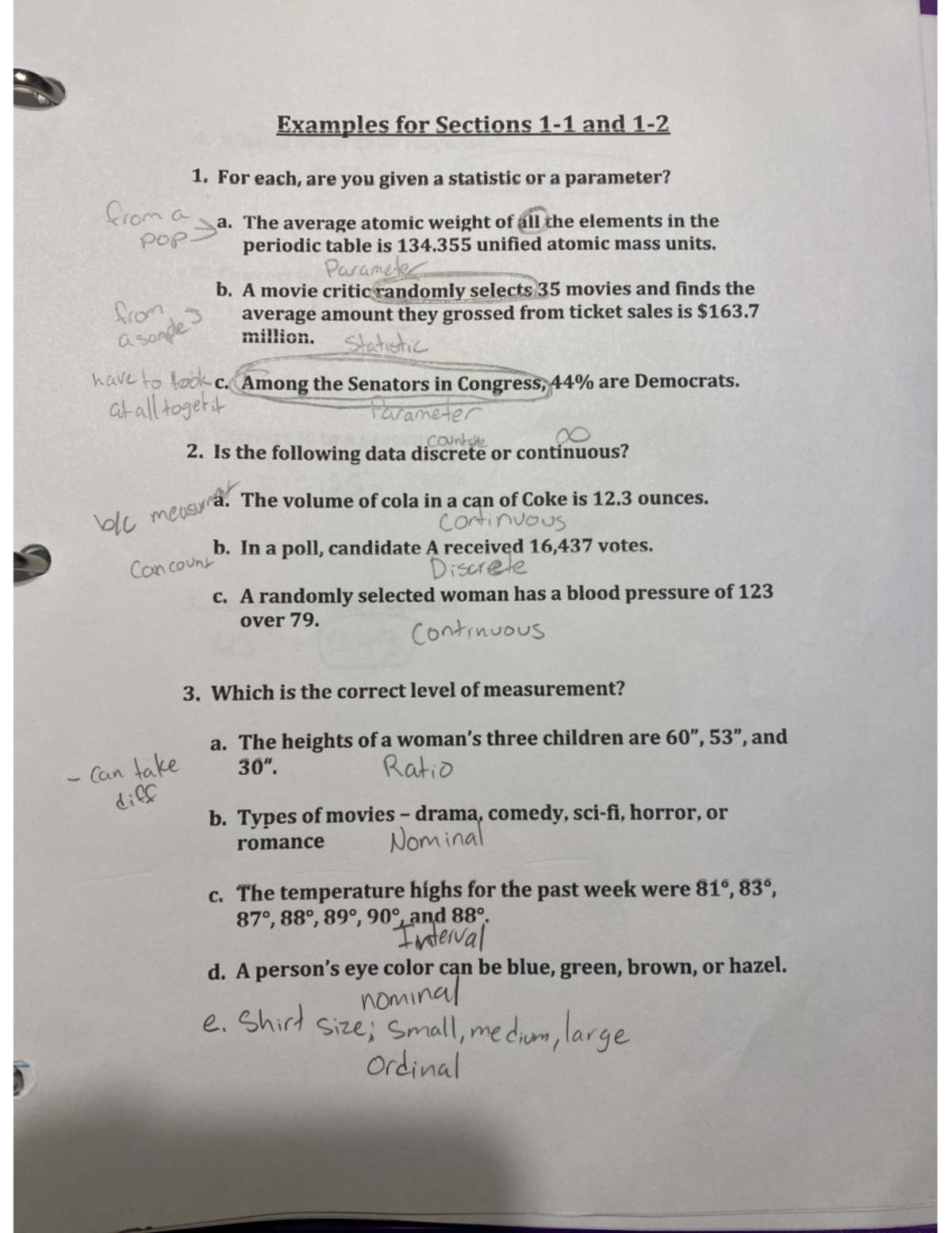 Chapter 1 in class examples - MATH 2020 - Studocu