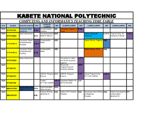 ICT Diploma KNEC Syllabus - DICT 5200: DIPLOMA IN INFORMATION ...