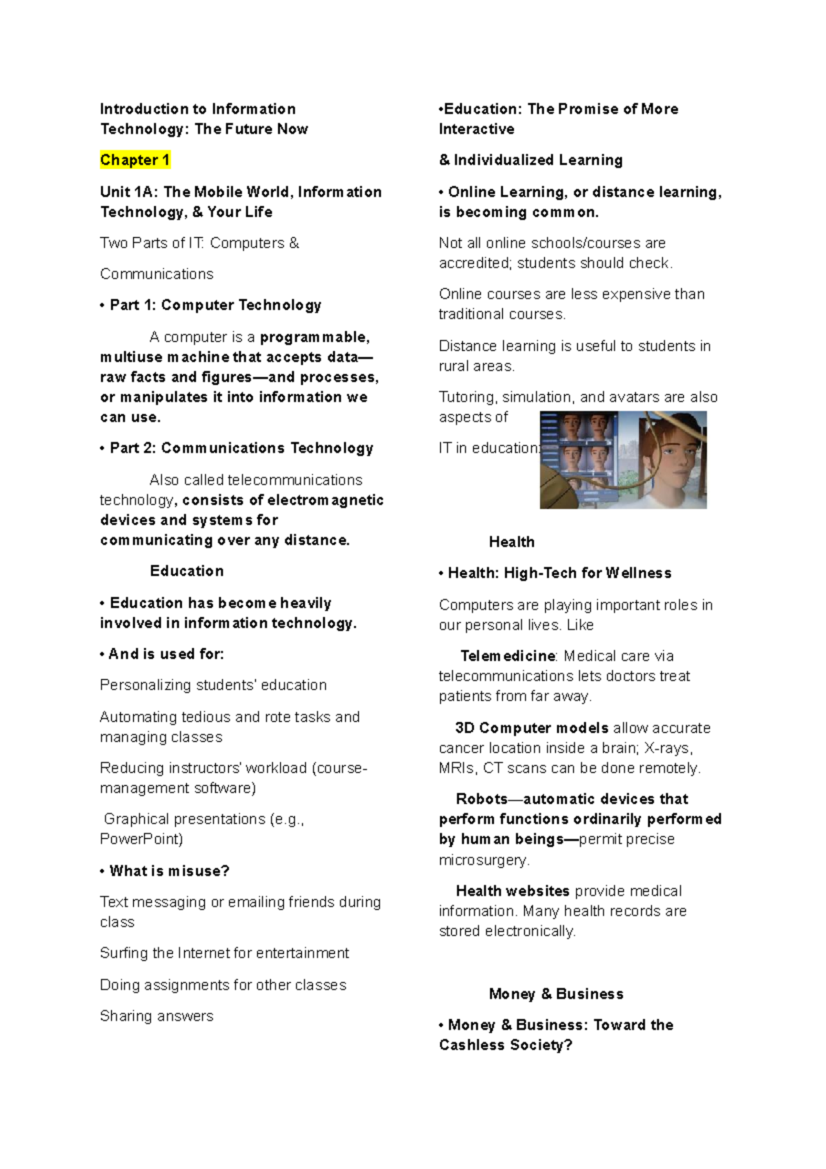 Comp-1-reviewer - reviewer - Introduction to Information Technology ...