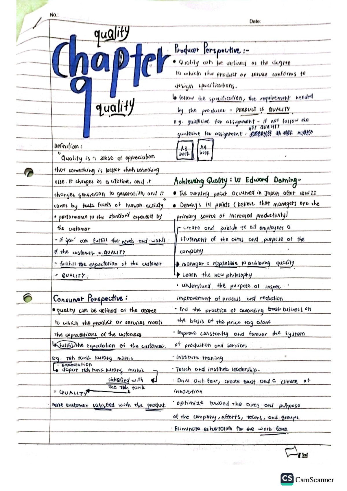 Chapter 9 MGT Notes - fundamental of management - Studocu