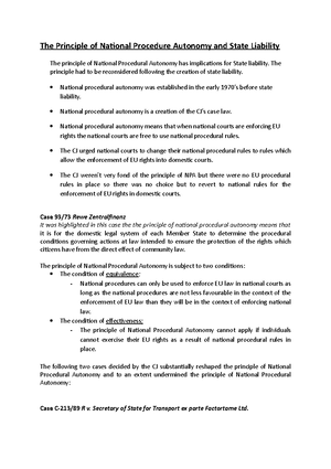 EU Law Handbook 2022-23 - EUROPEAN UNION LAW 1. THE EU LAW TEACHING ...