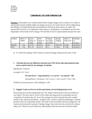 Grade 12 Chemistry Unit 1 Lesson 1 - SCH4U Unit 1 Lesson 1 Atomic ...