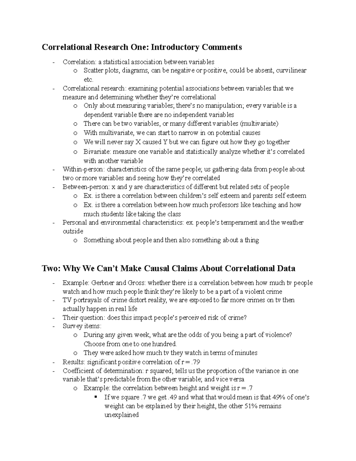 Correlational Research - Correlational research: examining potential ...
